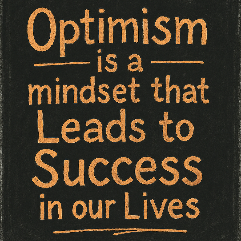 Binod Atreya: Optimism is a Mindset that Leads to Success in our Lives