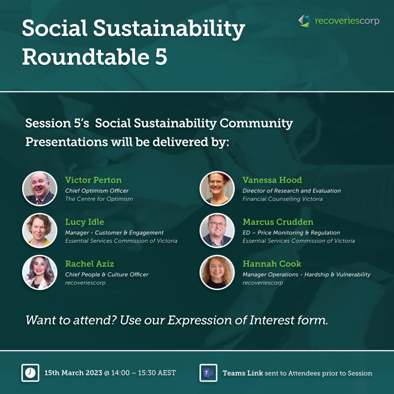 Optimism is the Key to Achieving Social Sustainability