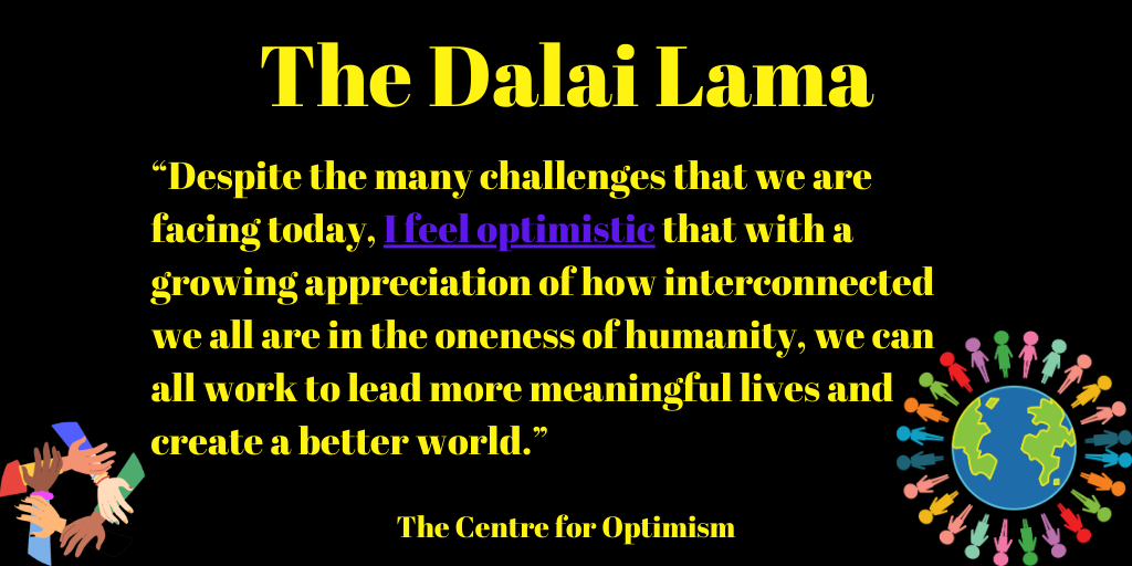 Dalai Lama Optimistic on Growing Appreciation of Our Interconnections